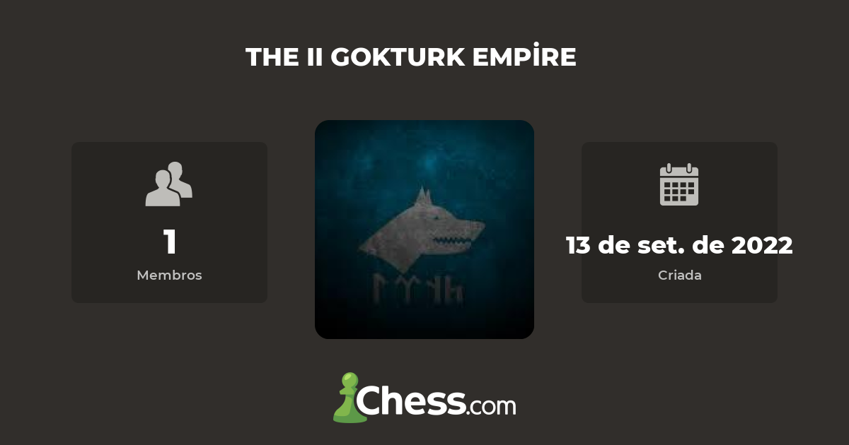THE II GOKTURK EMPİRE - clube de xadrez - Chess.com