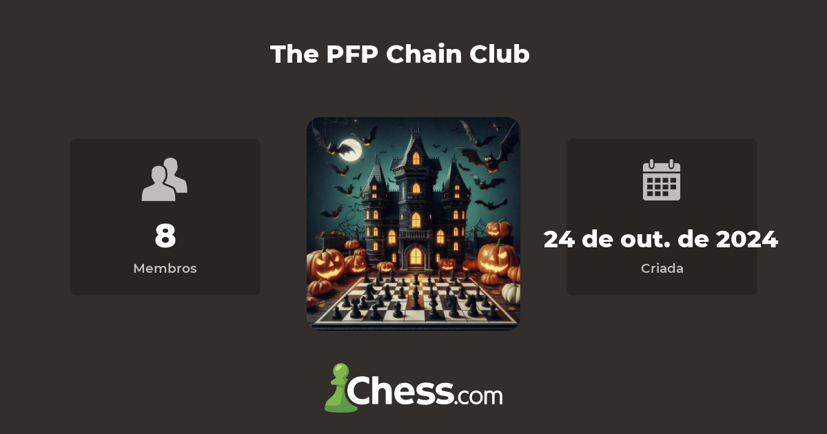 The PFP Chain Club - clube de xadrez - Chess.com
