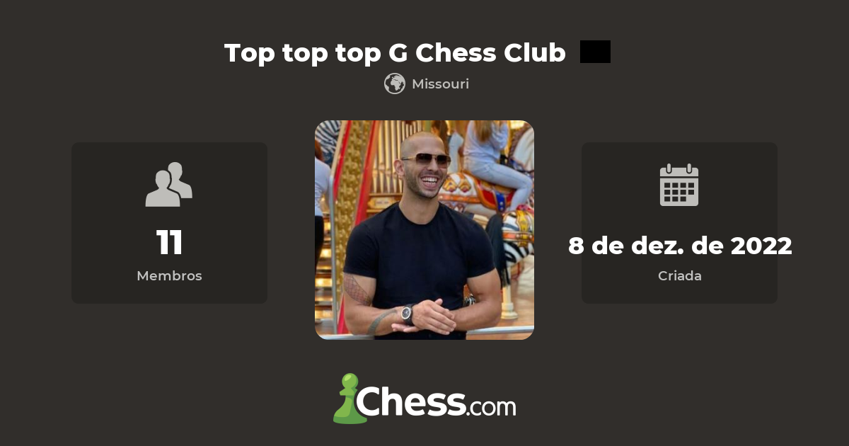 Top top top G Chess Club - clube de xadrez - Chess.com