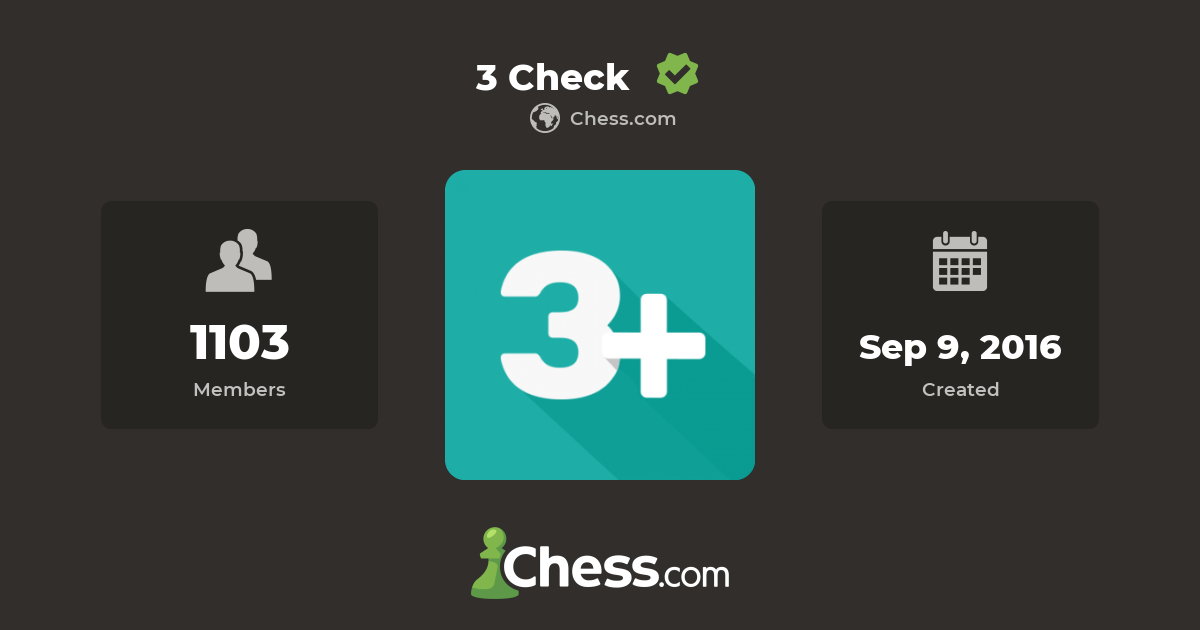 3 Check - Chess Club - Chess.com