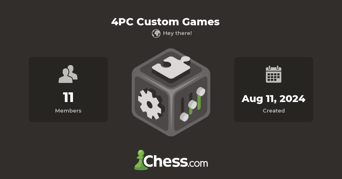 4PC Custom Games - Chess Club - Chess.com