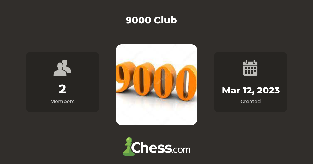 9000 Club - Chess Club - Chess.com