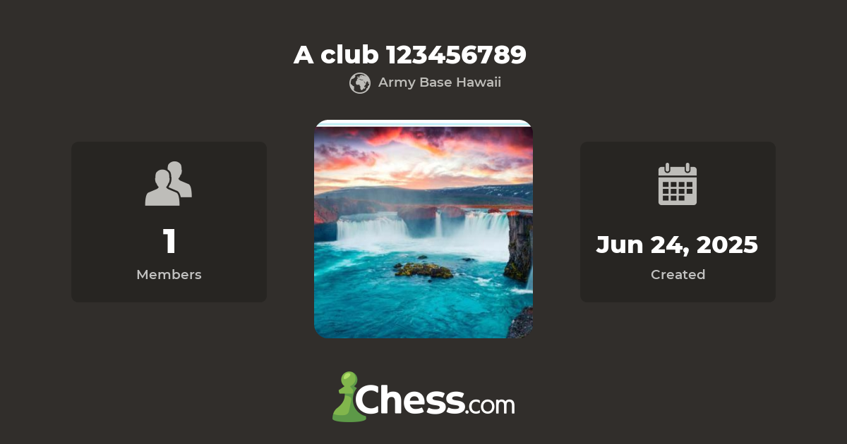 A club 123456789 - Chess Club - Chess.com