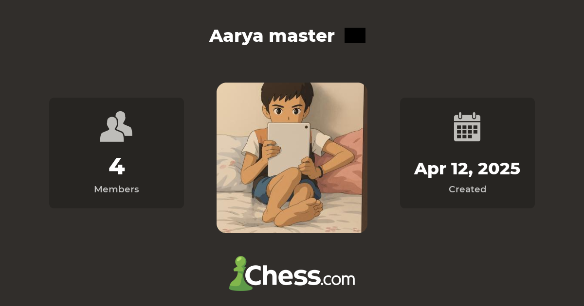 Aarya master - Chess Club - Chess.com