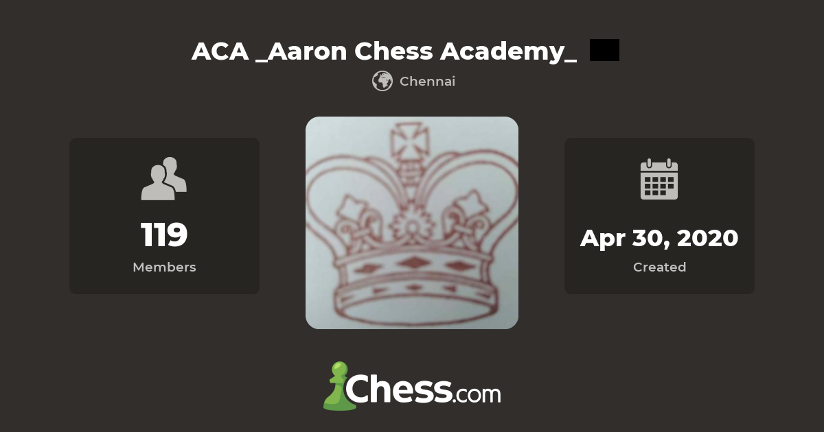 ACA _Aaron Chess Academy_ - Chess Club - Chess.com
