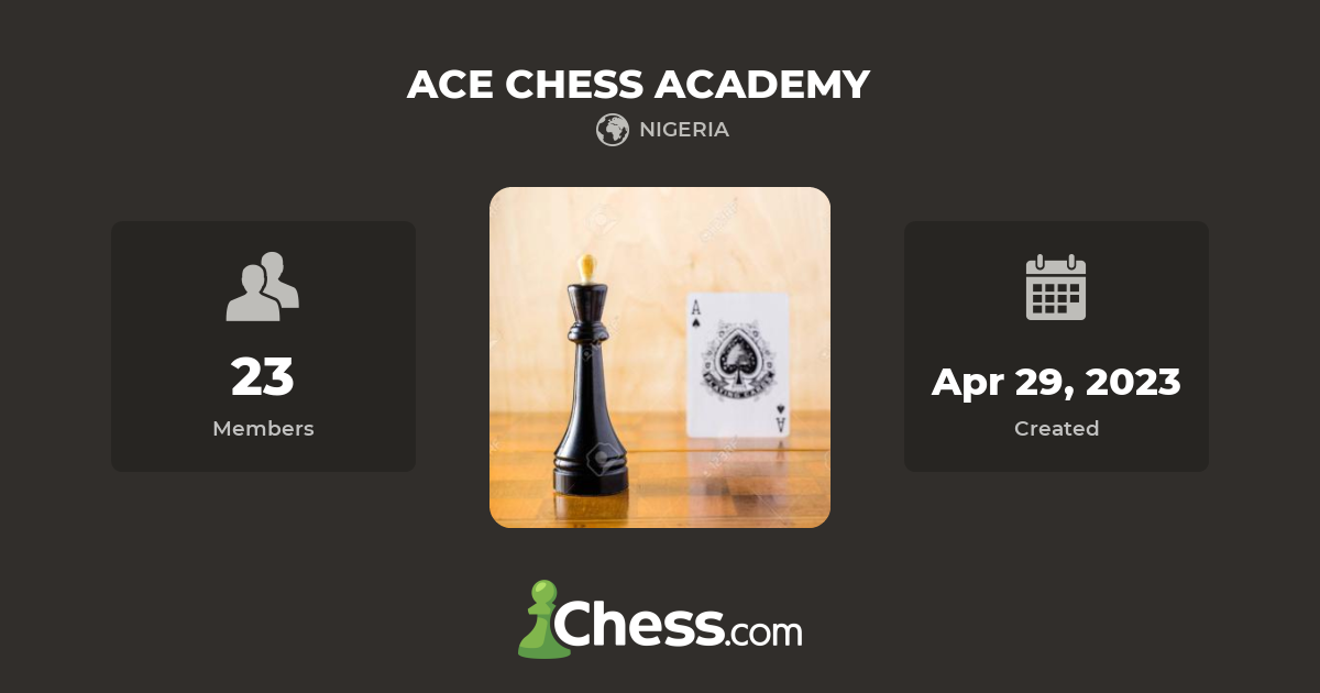 ACE CHESS ACADEMY - Chess Club - Chess.com