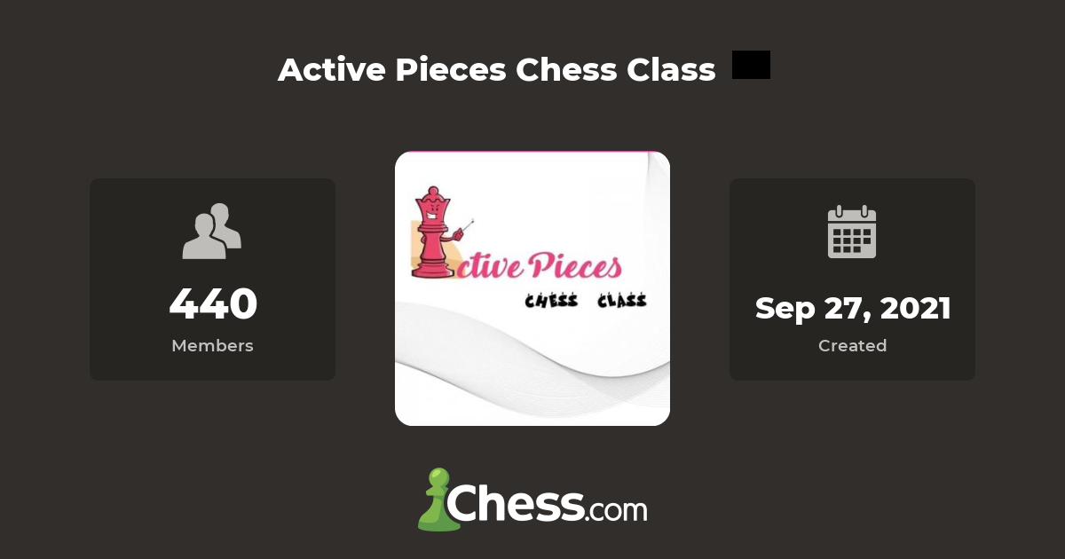 Active Pieces Chess Class - Chess Club - Chess.com