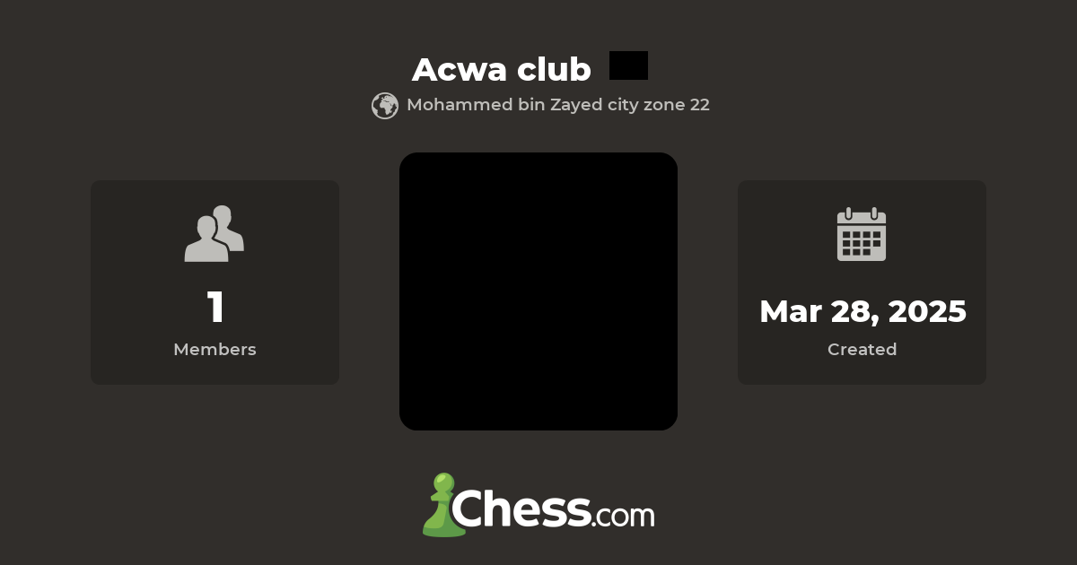 Acwa club - Chess Club - Chess.com
