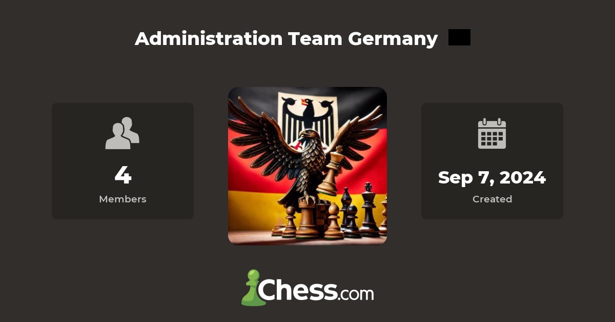 Administration Team Germany - Chess Club - Chess.com