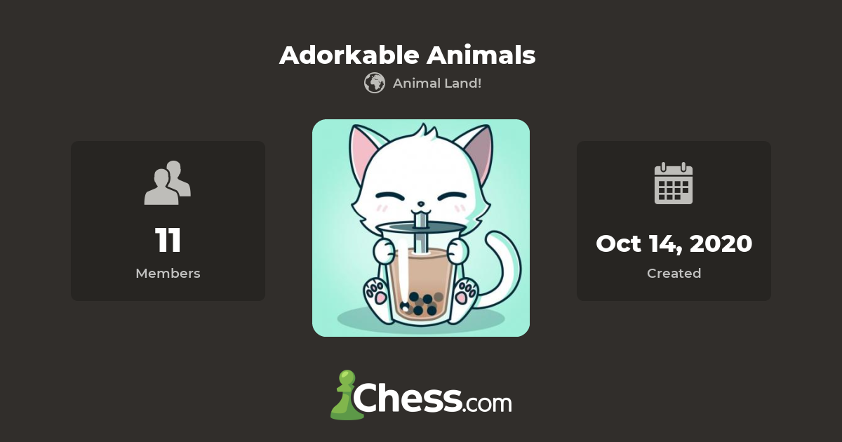 Adorkable Animals - Chess Club - Chess.com