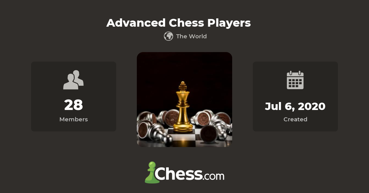 Advanced Chess Players - Chess Club - Chess.com
