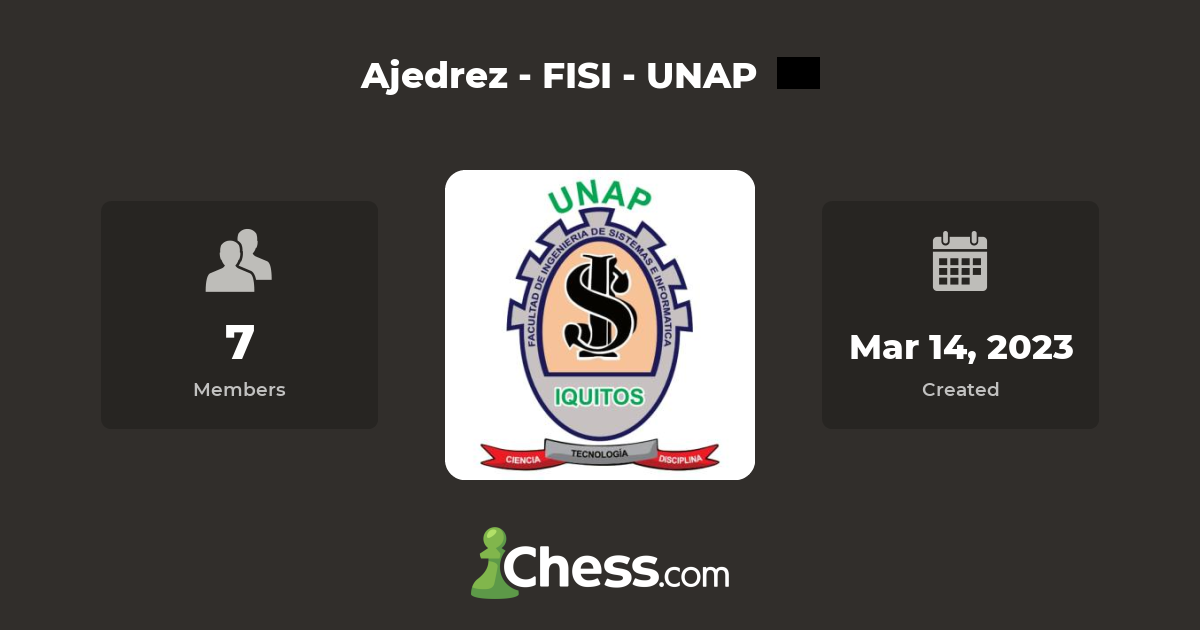 Ajedrez - FISI - UNAP - Chess Club - Chess.com