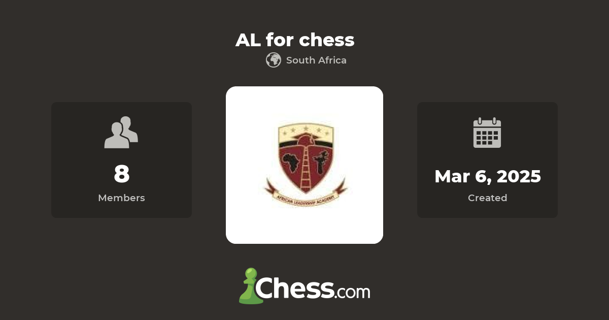 AL for chess - Chess Club - Chess.com