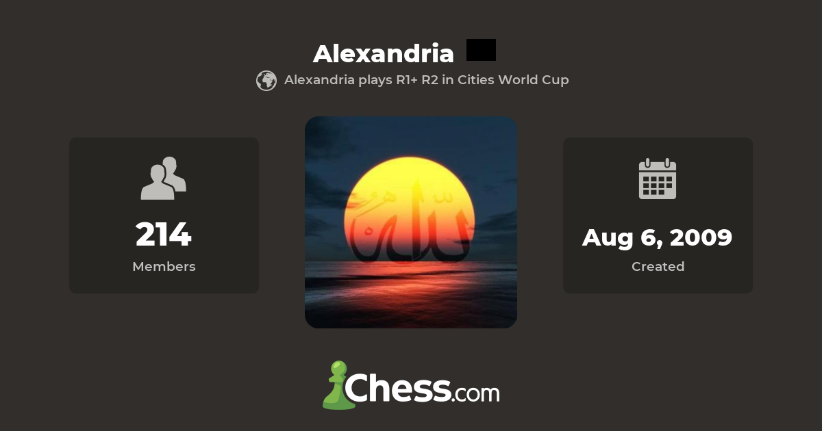 Alexandria - Chess Club - Chess.com