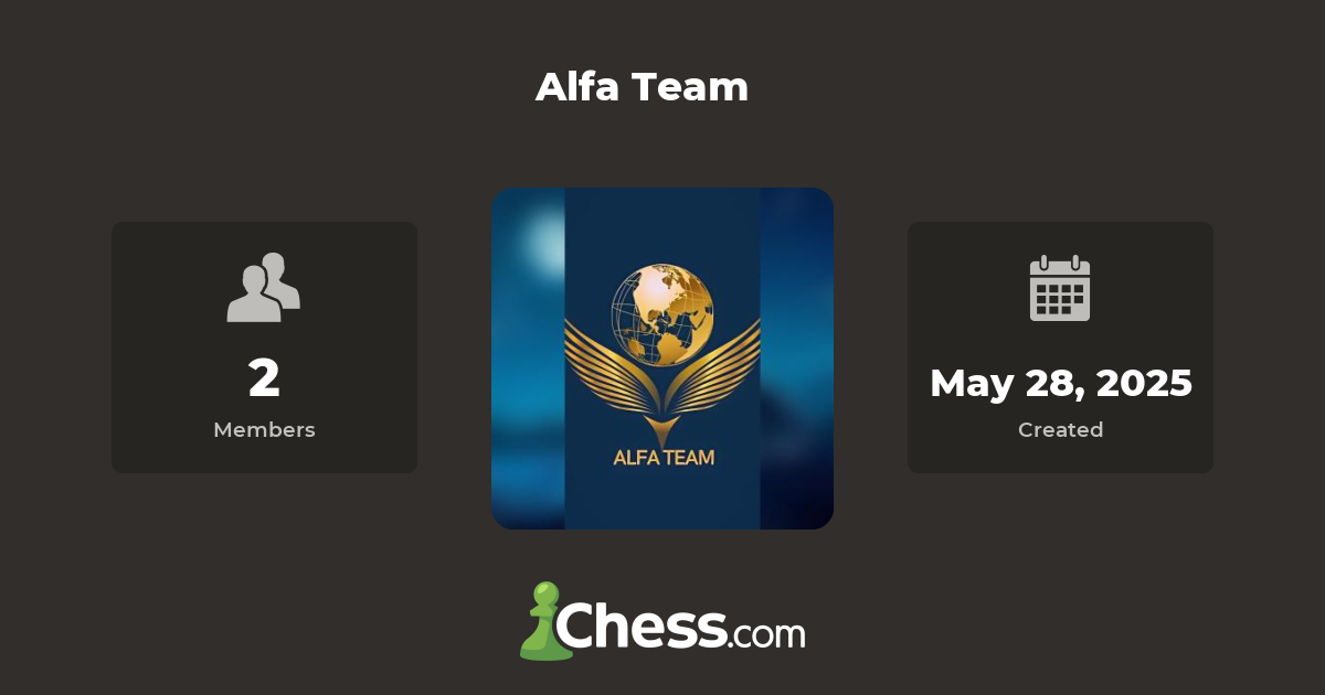 Alfa Team - Chess Club - Chess.com