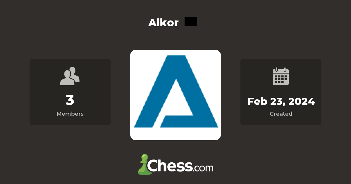 Alkor - Chess Club - Chess.com