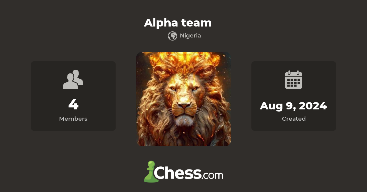 Alpha team - Chess Club - Chess.com