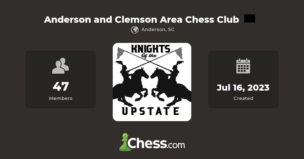 Anderson and Clemson Area Chess Club - Chess Club - Chess.com