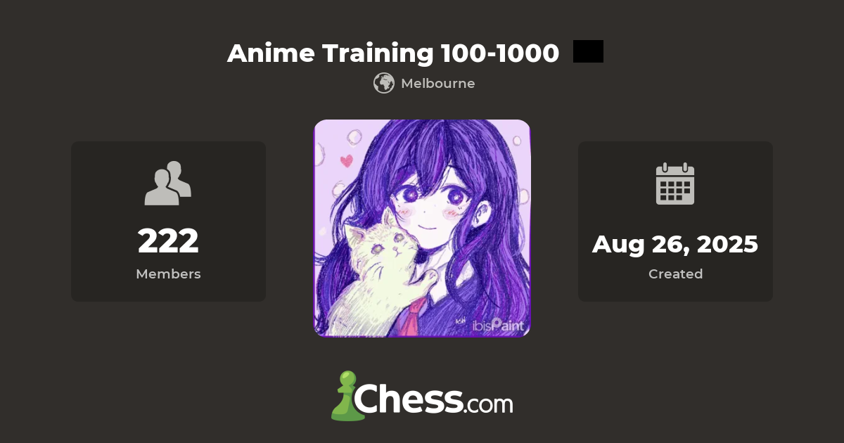 Anime Training 100-1000 - Chess Club - Chess.com