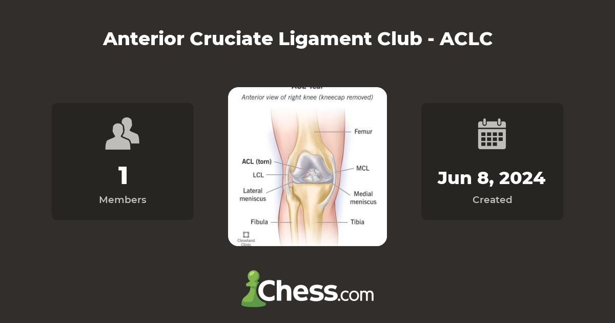 Anterior Cruciate Ligament Club - ACLC - Chess Club - Chess.com