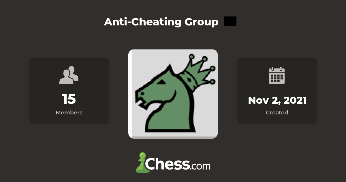 Anti-Cheating Group - Chess Club - Chess.com