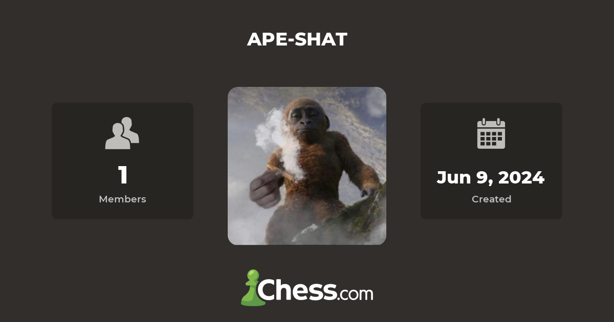 APE-SHAT - Chess Club - Chess.com