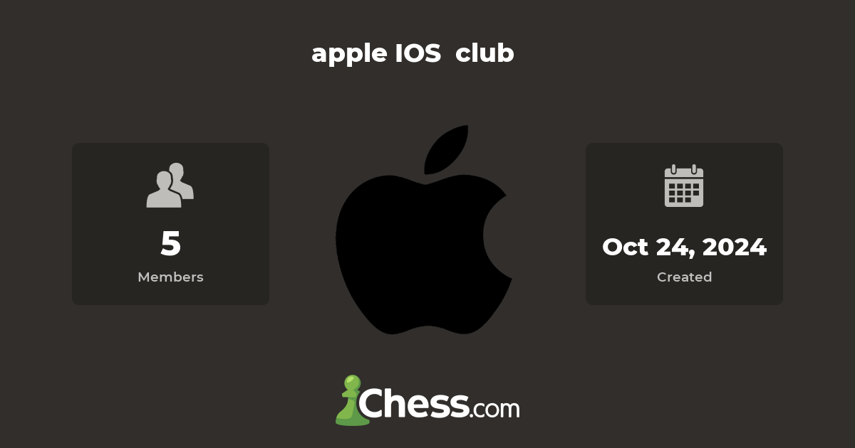 apple IOS club - Chess Club - Chess.com