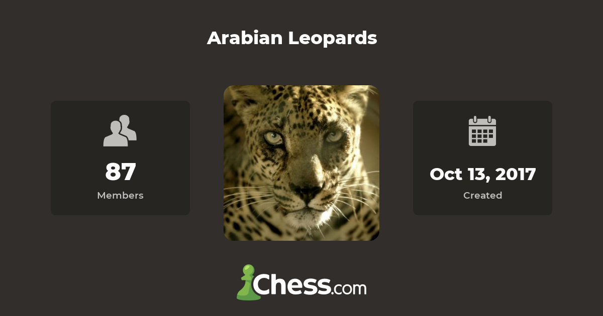 Arabian Leopards - Chess Club - Chess.com