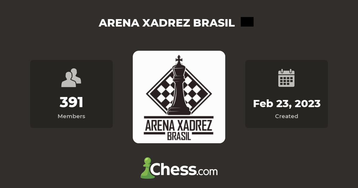 ARENA XADREZ BRASIL - Chess Club - Chess.com