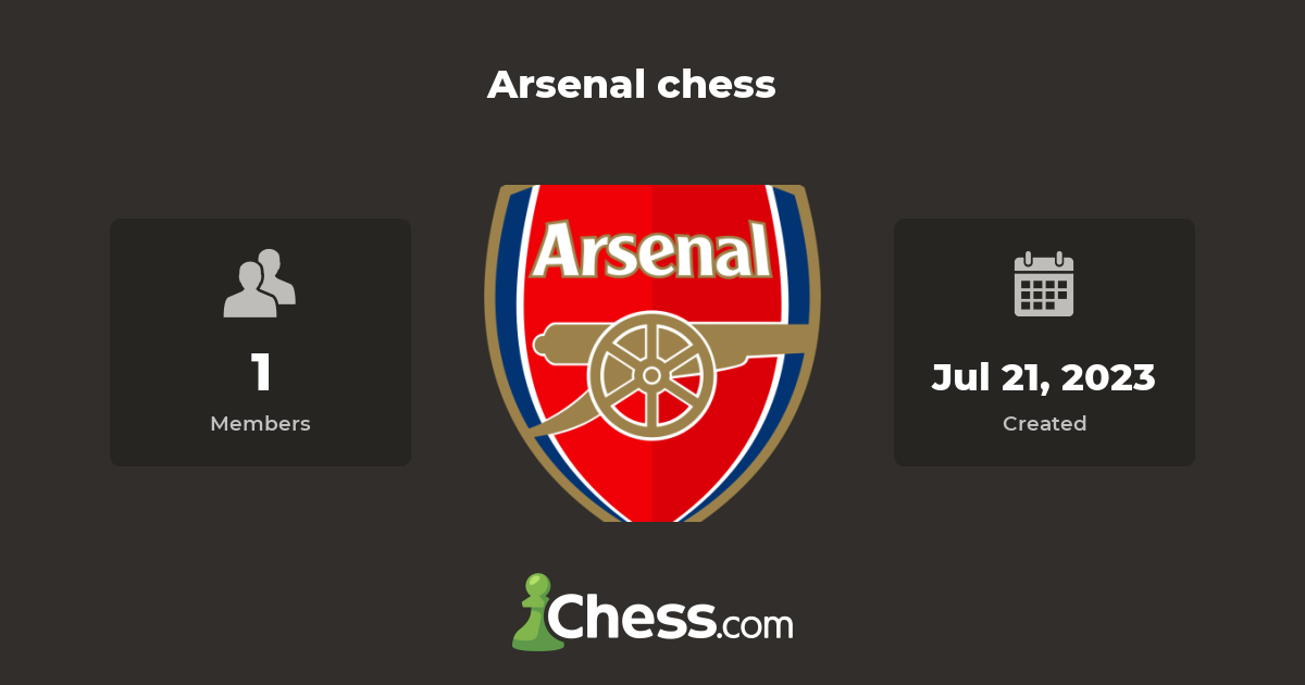 Arsenal chess - Chess Club - Chess.com