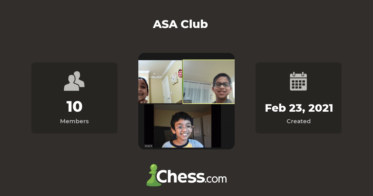 ASA Club - Chess Club - Chess.com