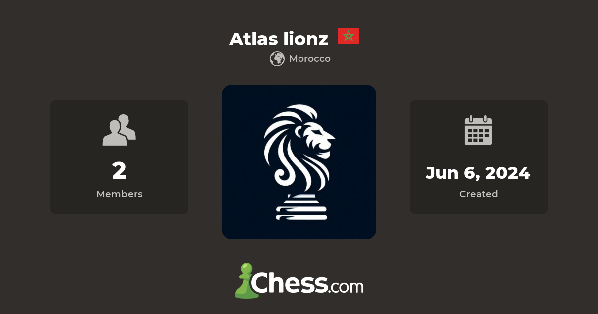 Atlas lionz - Chess Club - Chess.com