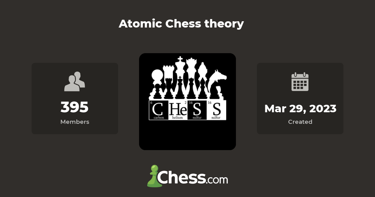 Atomic Chess theory - Chess Club - Chess.com
