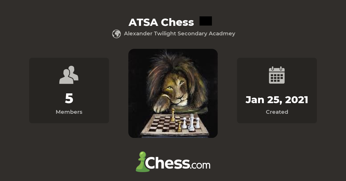 ATSA Chess - Chess Club - Chess.com
