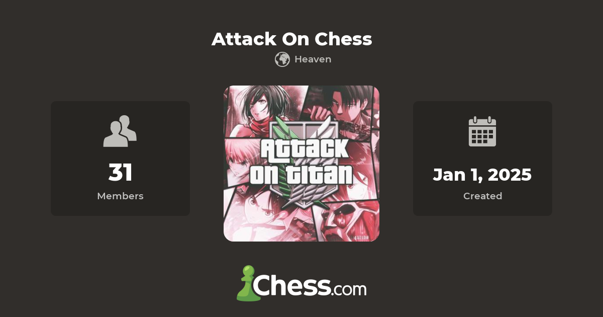 Attack On Chess - Chess Club - Chess.com