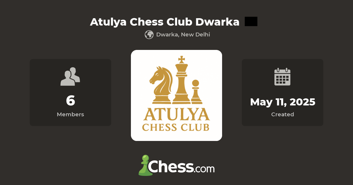 Atulya Chess Club Dwarka - Chess Club - Chess.com
