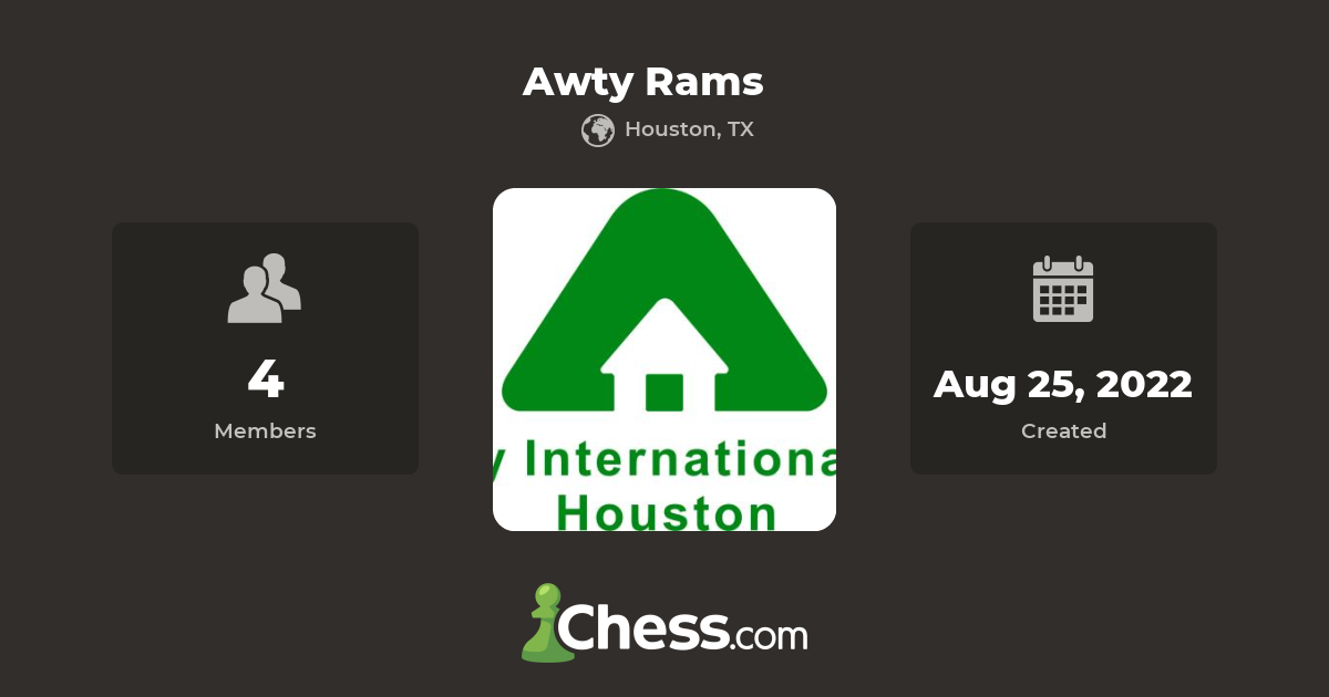 Awty Rams - Chess Club - Chess.com
