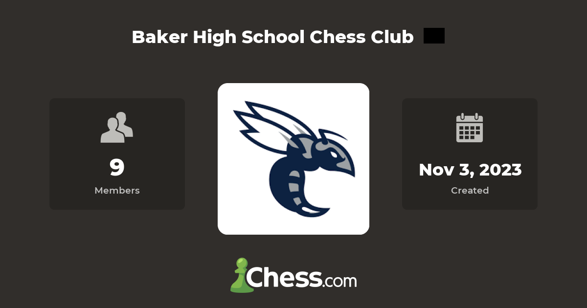 Baker High School Chess Club - Chess Club - Chess.com
