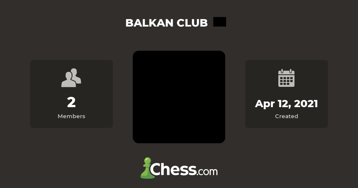 BALKAN CLUB - Chess Club - Chess.com