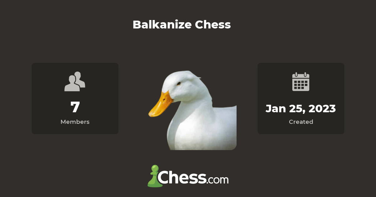 Balkanize Chess - Chess Club - Chess.com
