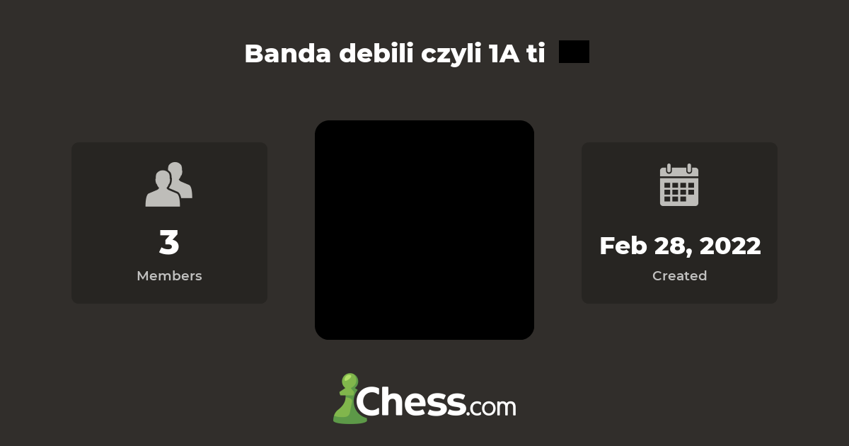 Banda debili czyli 1A ti - Chess Club - Chess.com