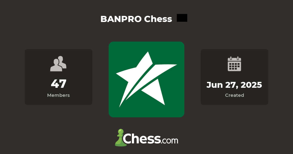 BANPRO Chess - Chess Club - Chess.com