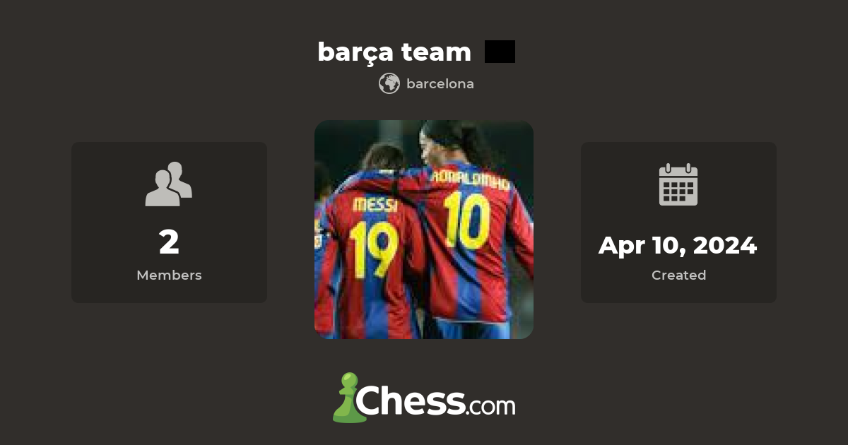 barça team - Chess Club - Chess.com
