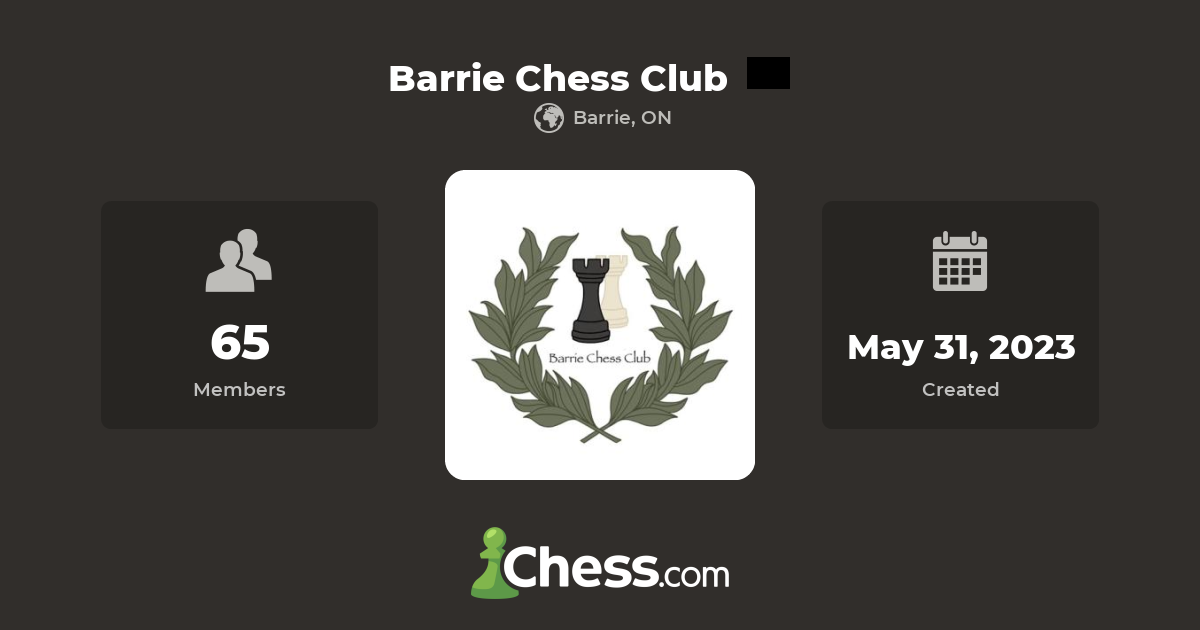 Barrie Chess Club - Chess Club - Chess.com