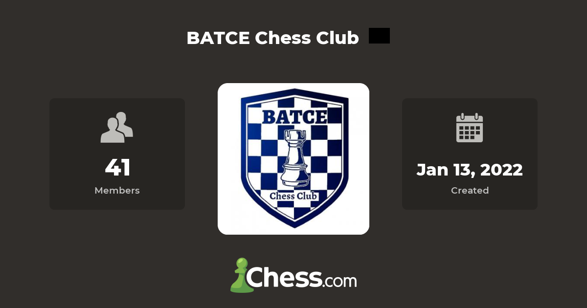 BATCE Chess Club - Chess Club - Chess.com