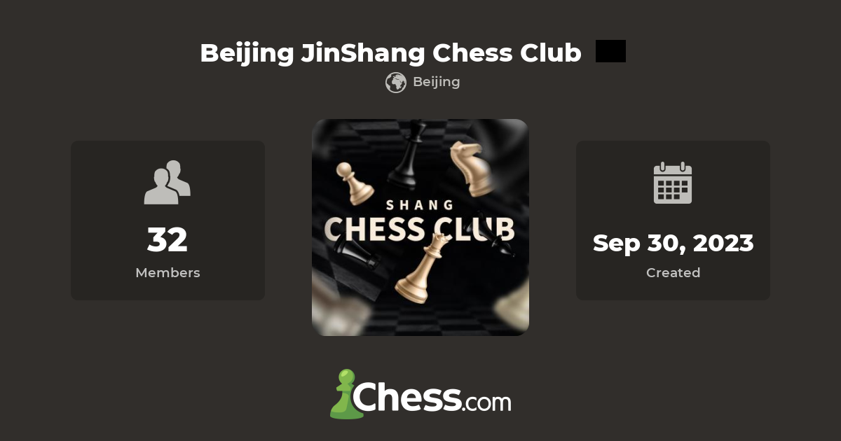 Beijing JinShang Chess Club - Chess Club - Chess.com