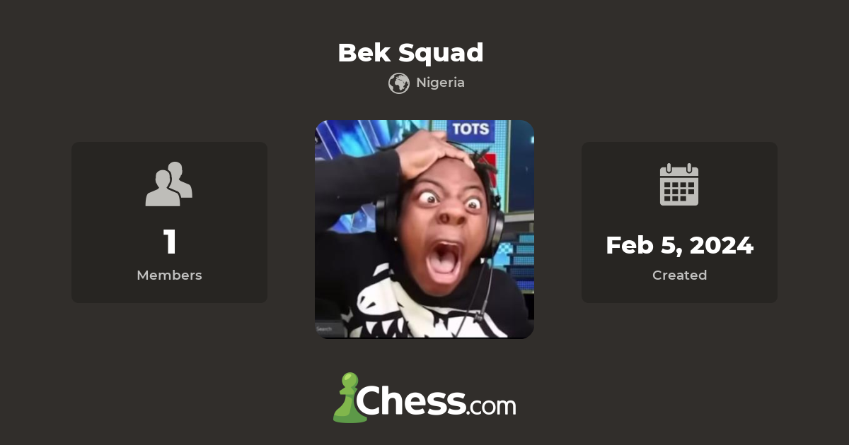 Bek Squad - Chess Club - Chess.com
