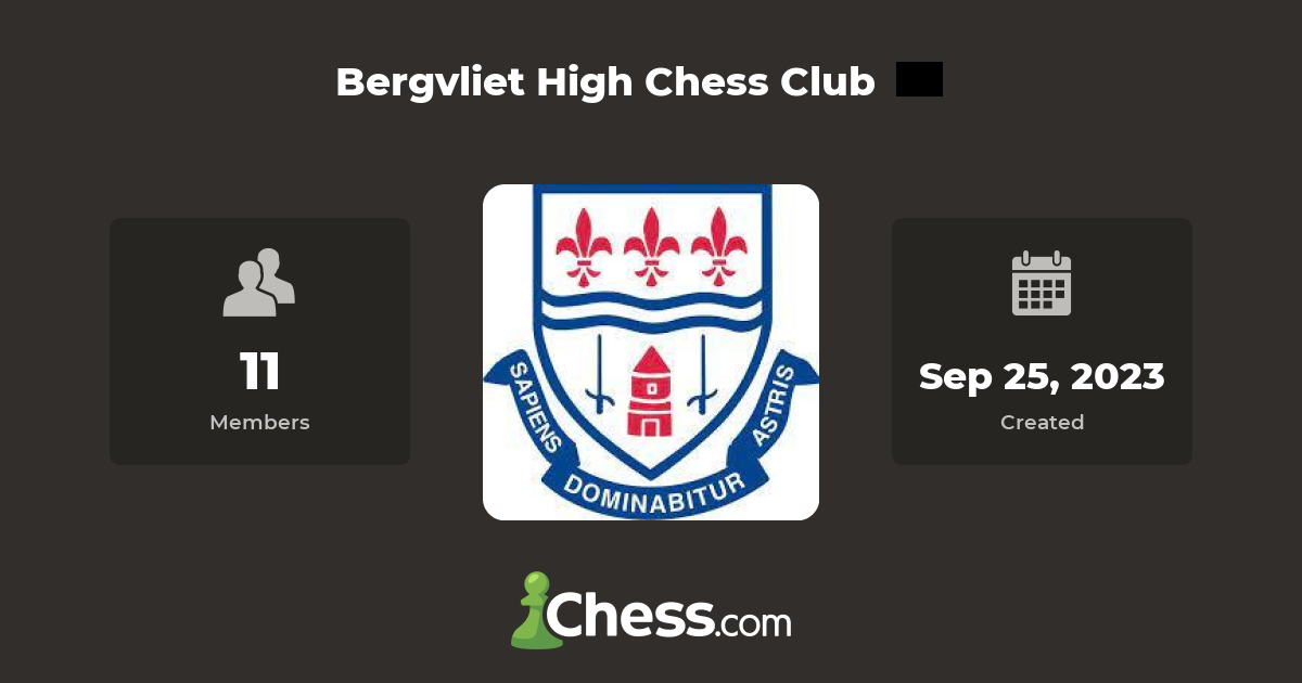 Bergvliet High Chess Club - Chess Club - Chess.com