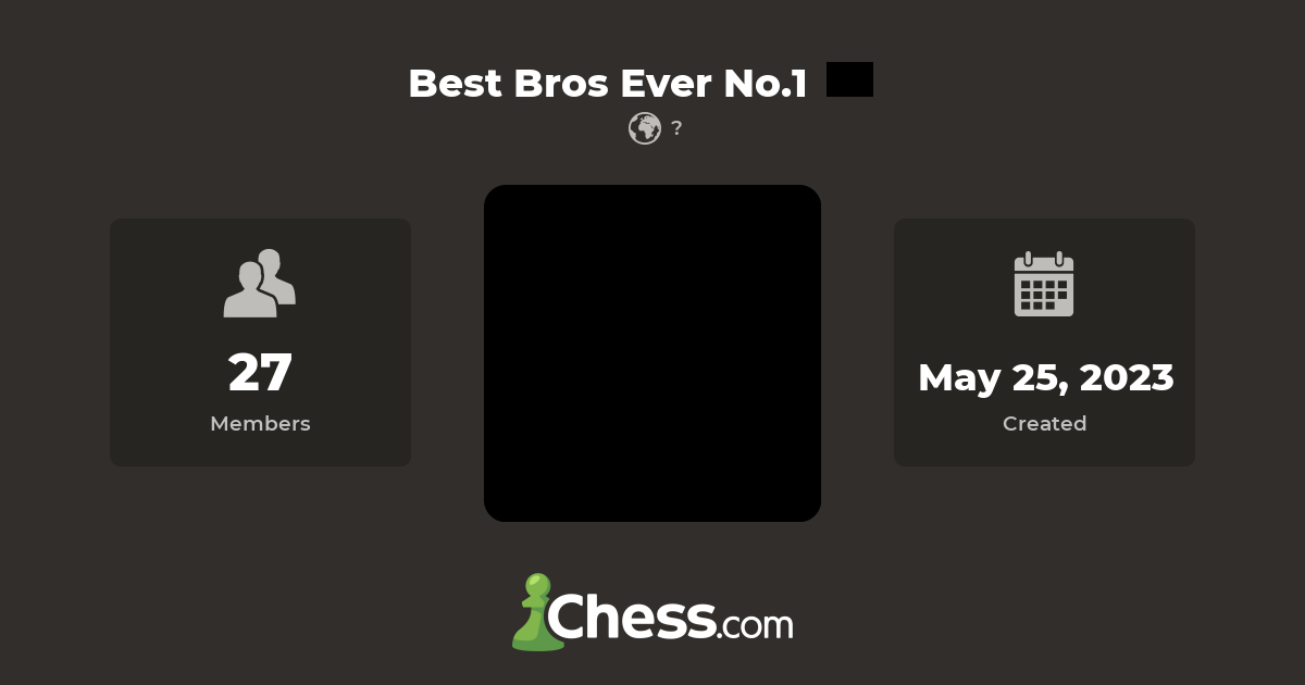 Best Bros Ever No.1 - Chess Club - Chess.com