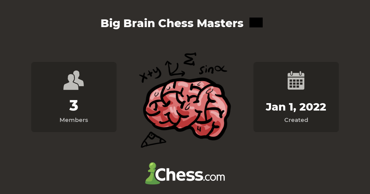 Big Brain Chess Masters - Chess Club - Chess.com